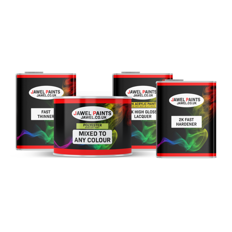 1Litre Polyester Basecoat Bargain Kit - Jawel Paints