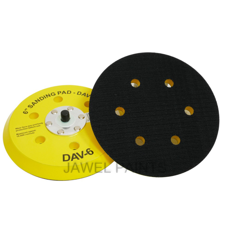 Velcro Backing Pad 6" 6 Holes - Jawel Paints