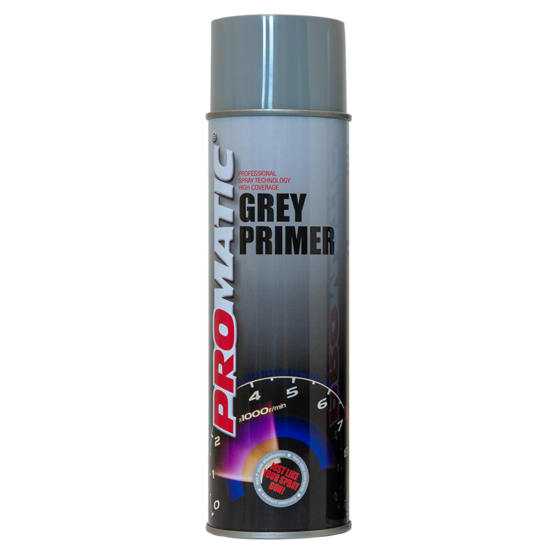 Promatic Grey Primer 500ml Aerosol - Jawel Paints