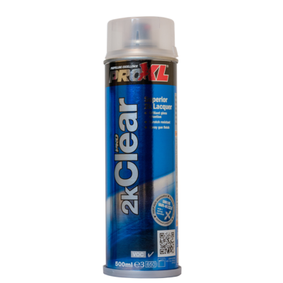 PRO-XL 2K Clear Lacquer 500ml Aerosol - Jawel Paints