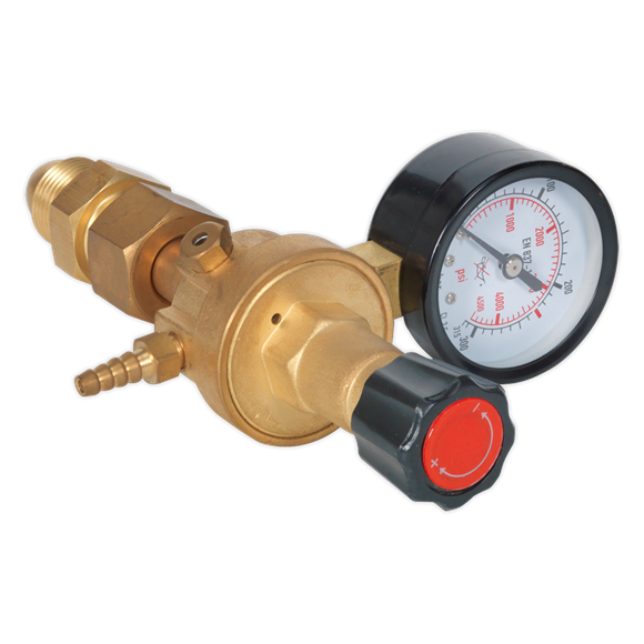 Natural Gas Pressure Regulator UNIMIG Single Gauge LPG Gas Regulator ...