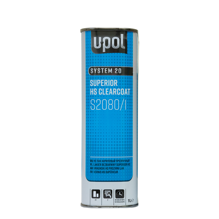 UPOL 2K HS Clear Lacquer 20:80 Kit 1.5Litre - Jawel Paints