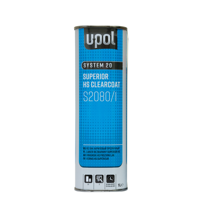 UPOL 2K HS Clear Lacquer 20:80 Kit 1.5Litre - Jawel Paints