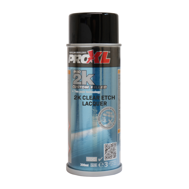 2K Clear Etch Lacquer Aerosol 400ML - Jawel Paints