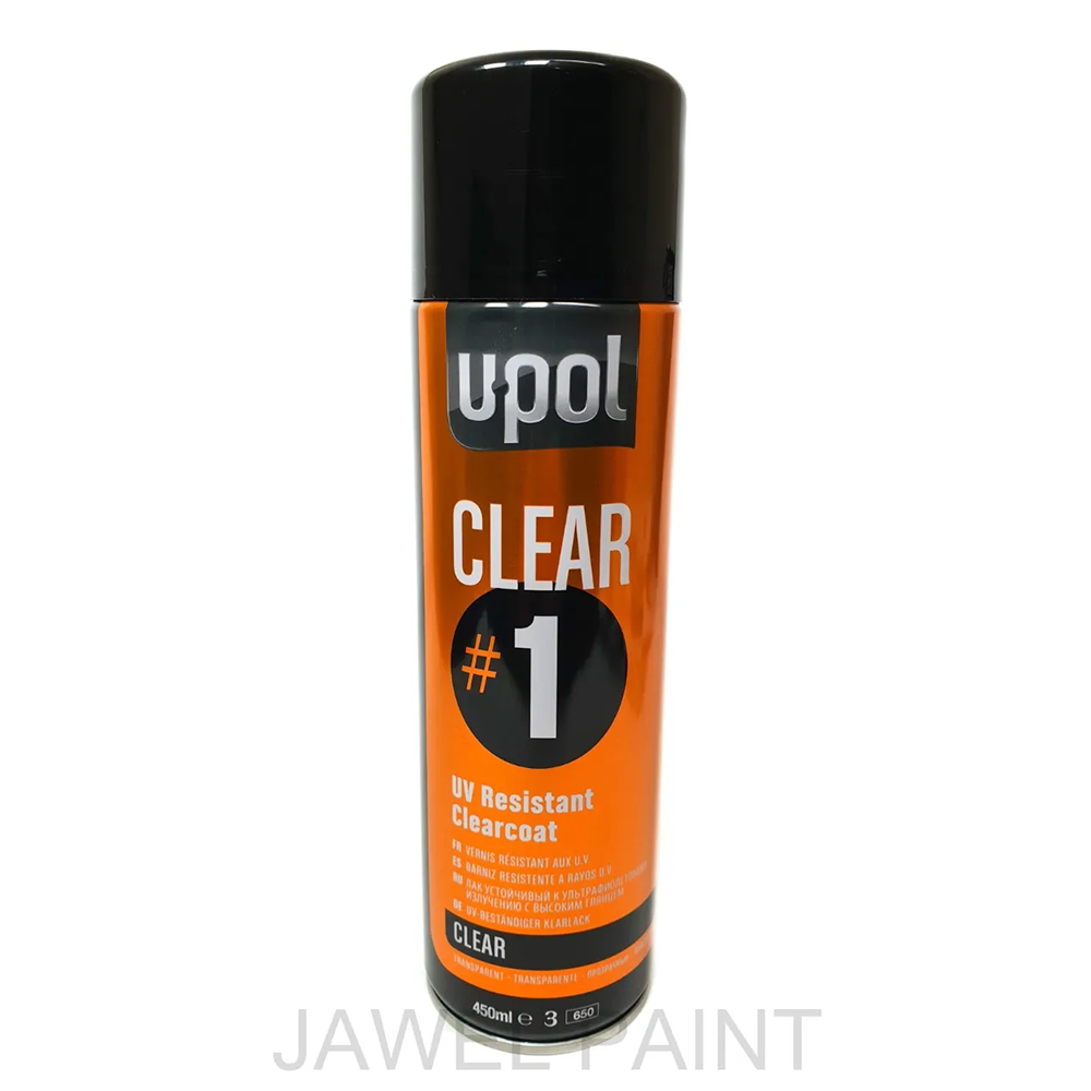 UPOL Power Can Clear Lacquer Aerosol 500ML - Jawel Paints