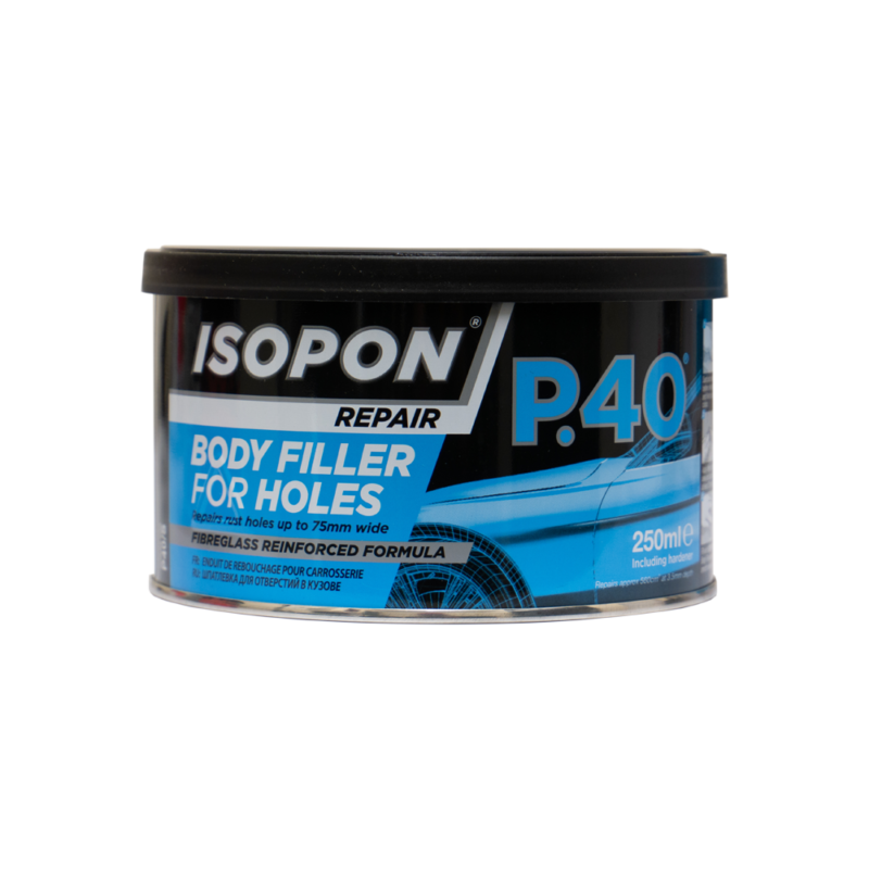 Isopon P40 Body Filler With Fibre Glass 250ml - Jawel Paints