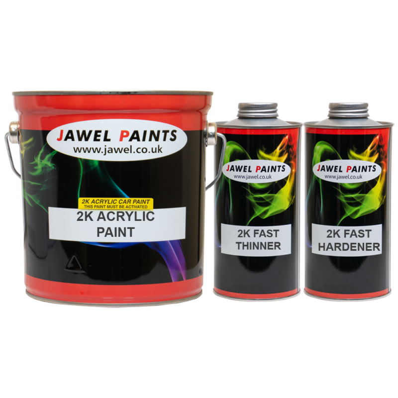 2K Acrylic High Gloss Lacquer Scratch Resistant Kit 1.5Litre - Jawel Paints