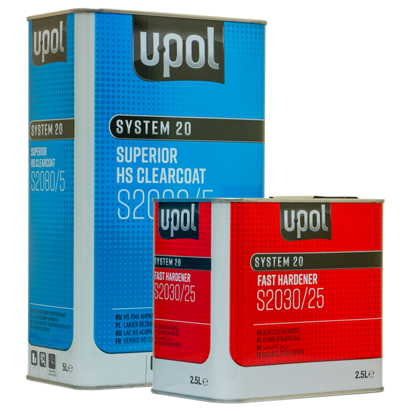 UPOL 2K HS Clear Lacquer 7.5Litre Kit S2080 - Jawel Paints